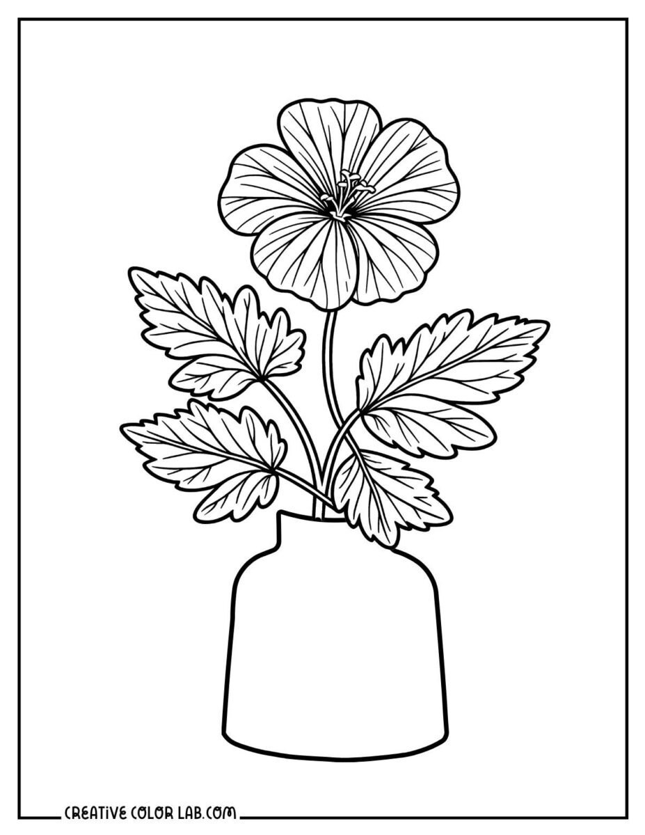 10 Hawaiian Tropical Flower Coloring Pages | Free PDF Printables