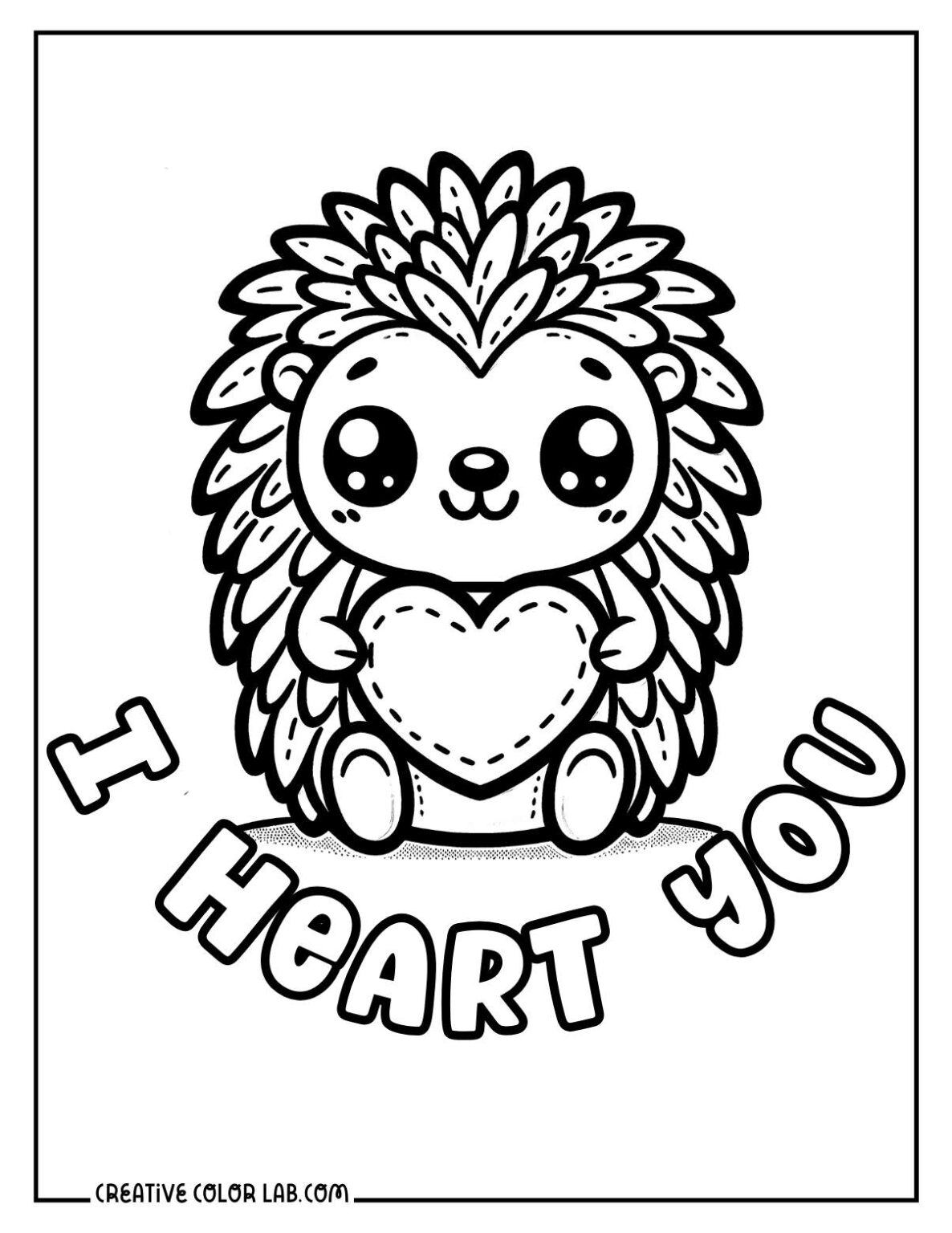 46 I Love You Coloring Pages | Free PDF Printables