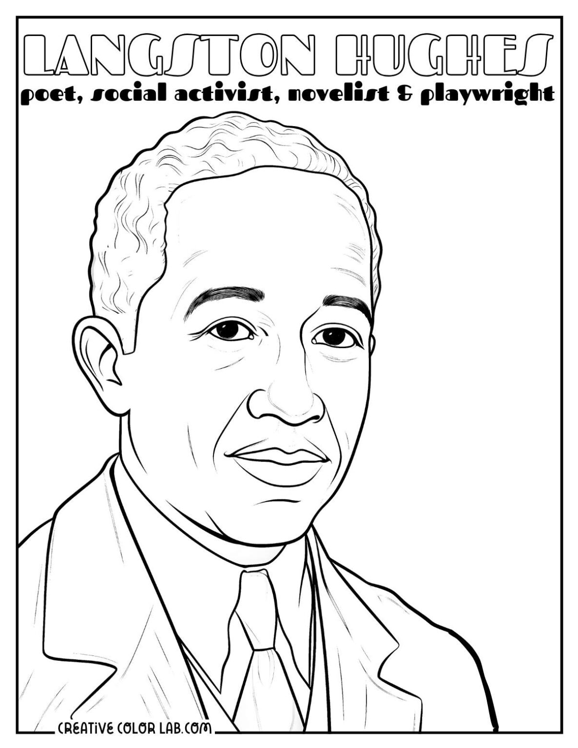 Black History Month Coloring Pages | Free, Printable PDFs