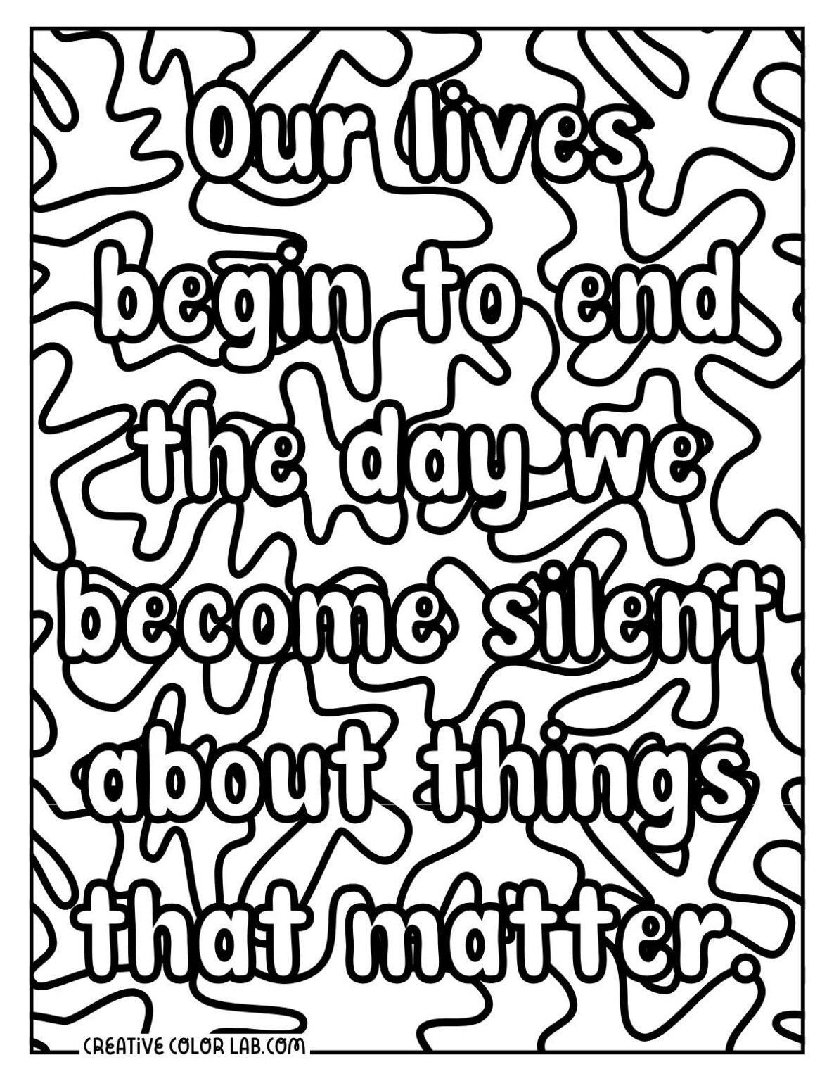 Free MLK Day Coloring Pages | Martin Luther King Jr Printables