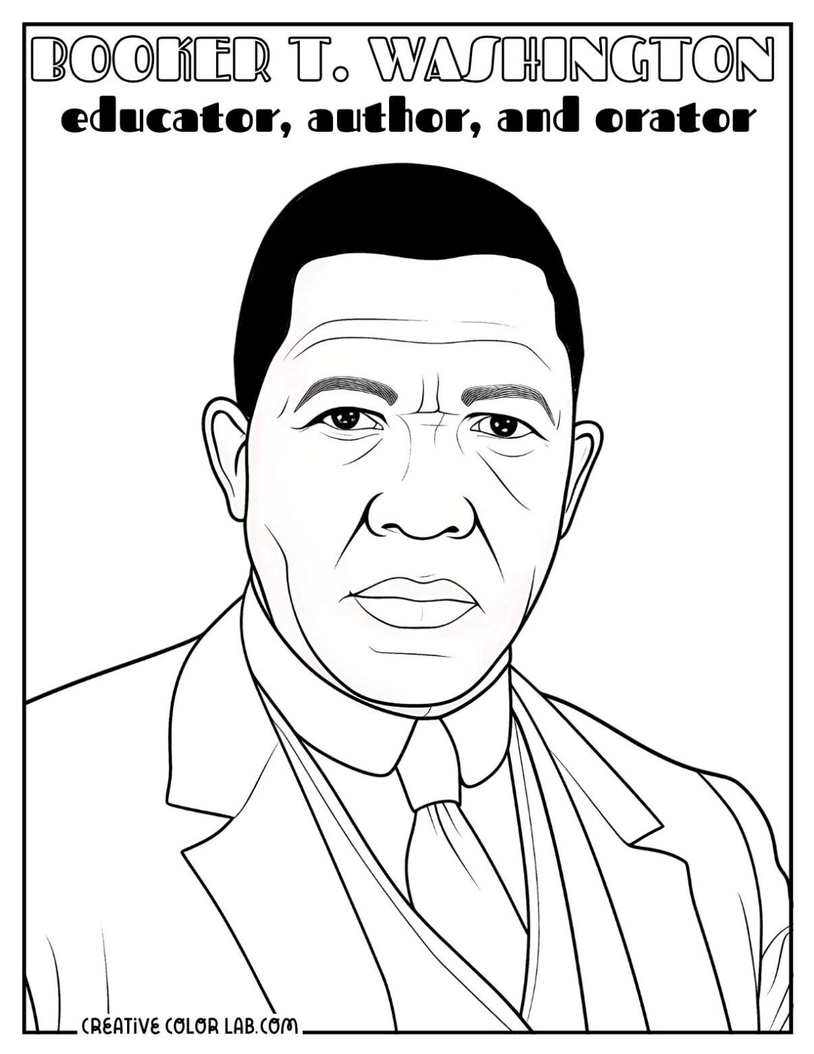 Black History Month Coloring Pages | Free, Printable PDFs