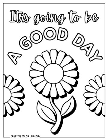 15 Printable Daisy Coloring Pages | Free PDF Downloads