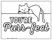 Free, Printable Cat Coloring Pages