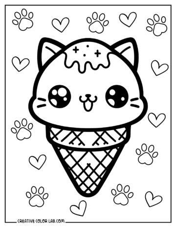 Free, Printable Cat Coloring Pages
