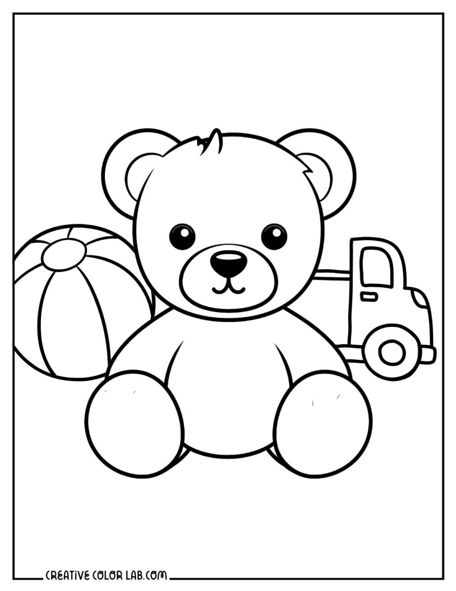 Free, Printable Bear Coloring Pages