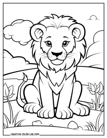 Free Lion Coloring Pages | Printable PDFs