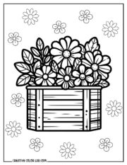 13 Garden Coloring Pages | Free PDF Printables