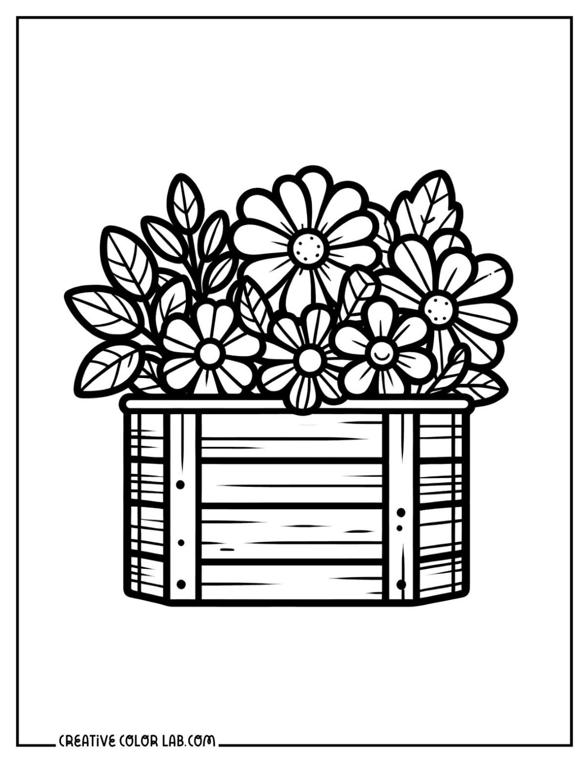 37 Flower Coloring Pages | Free, Printable PDFs