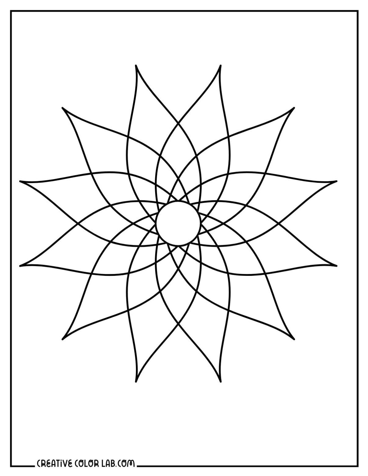 37 Flower Coloring Pages | Free, Printable PDFs
