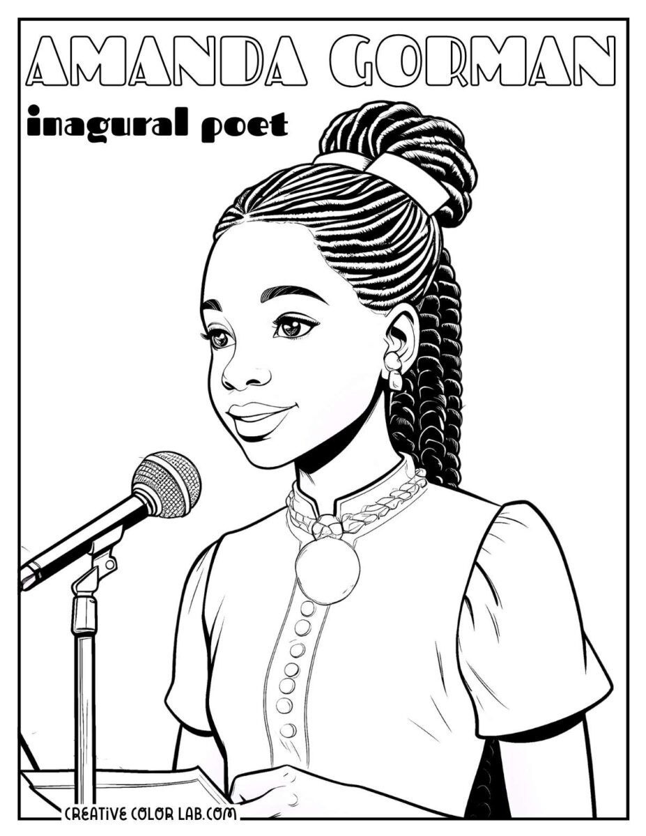 colouring pages printables for primary school - 19 Black History Month ...