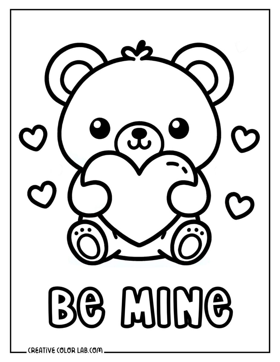 Free Heart Coloring Pages | Printable PDFs