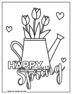 13 Tulip Coloring Pages | Free PDF Printables