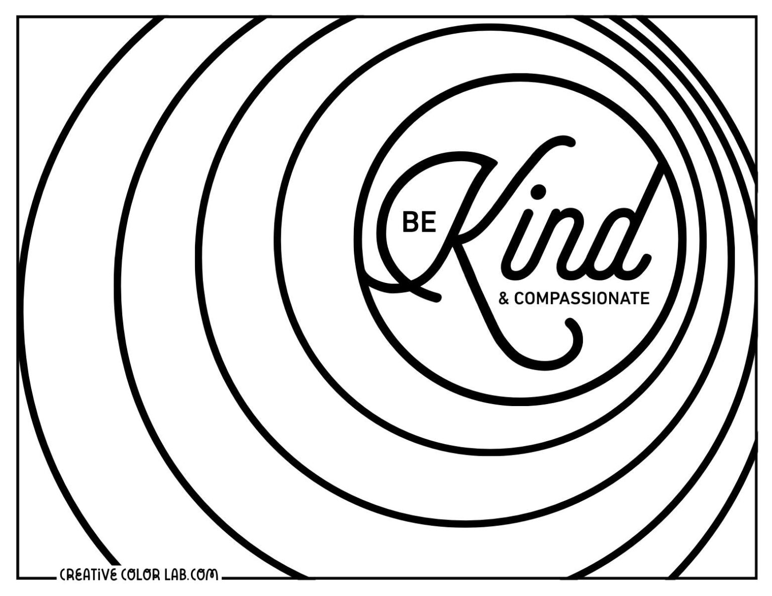 20 Coloring Pages on Kindness | Free PDF Printables