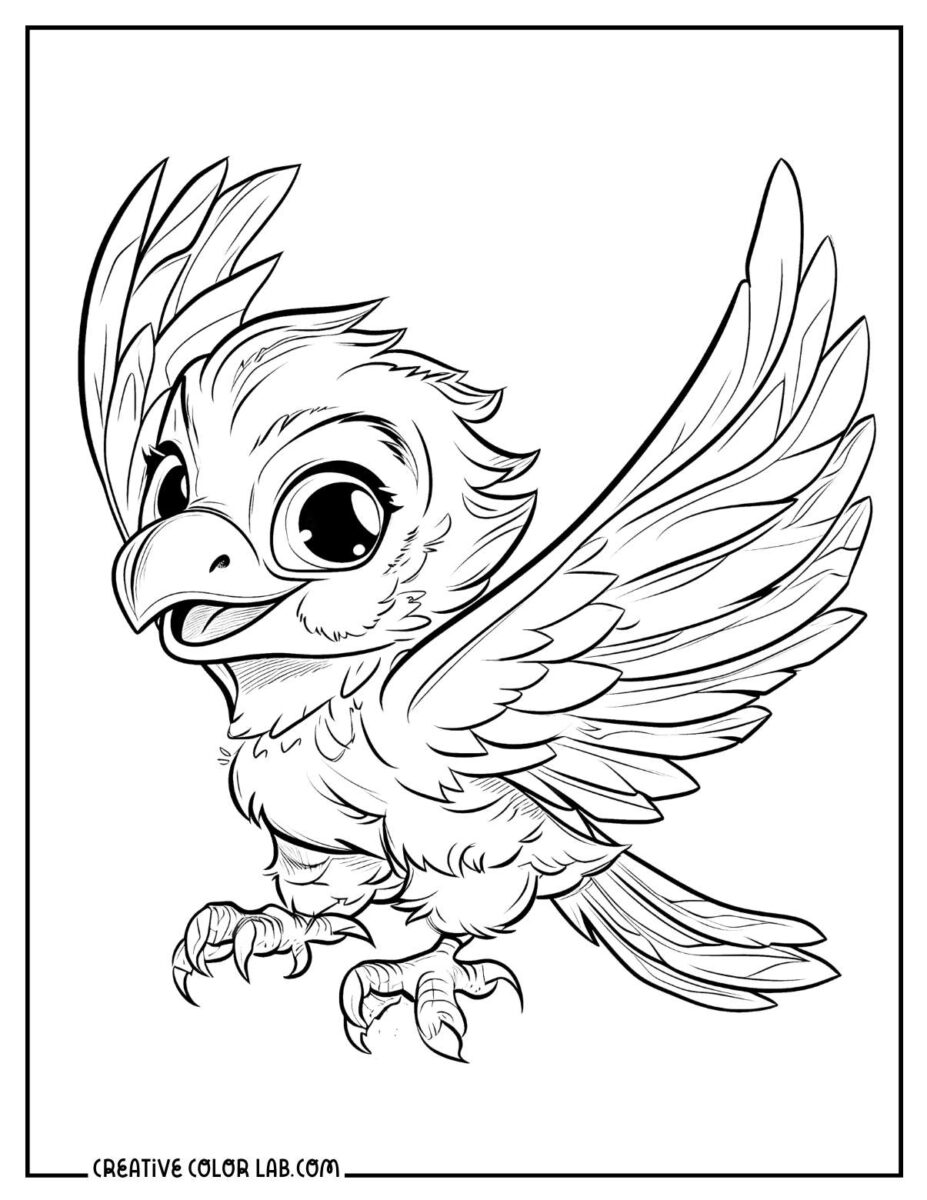 10 Eagle Coloring Pages | Free PDF Printables