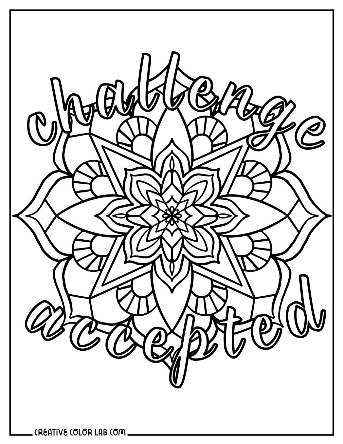 11 Motivational Coloring Pages | Free PDF Printables