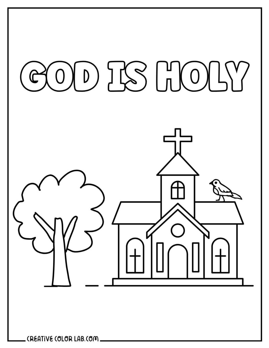 Printable God Coloring Pages