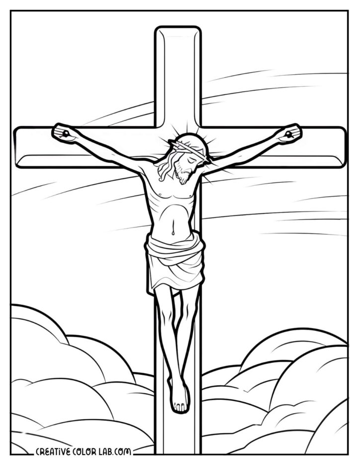 24 Jesus Coloring Pages | Free PDF Printables