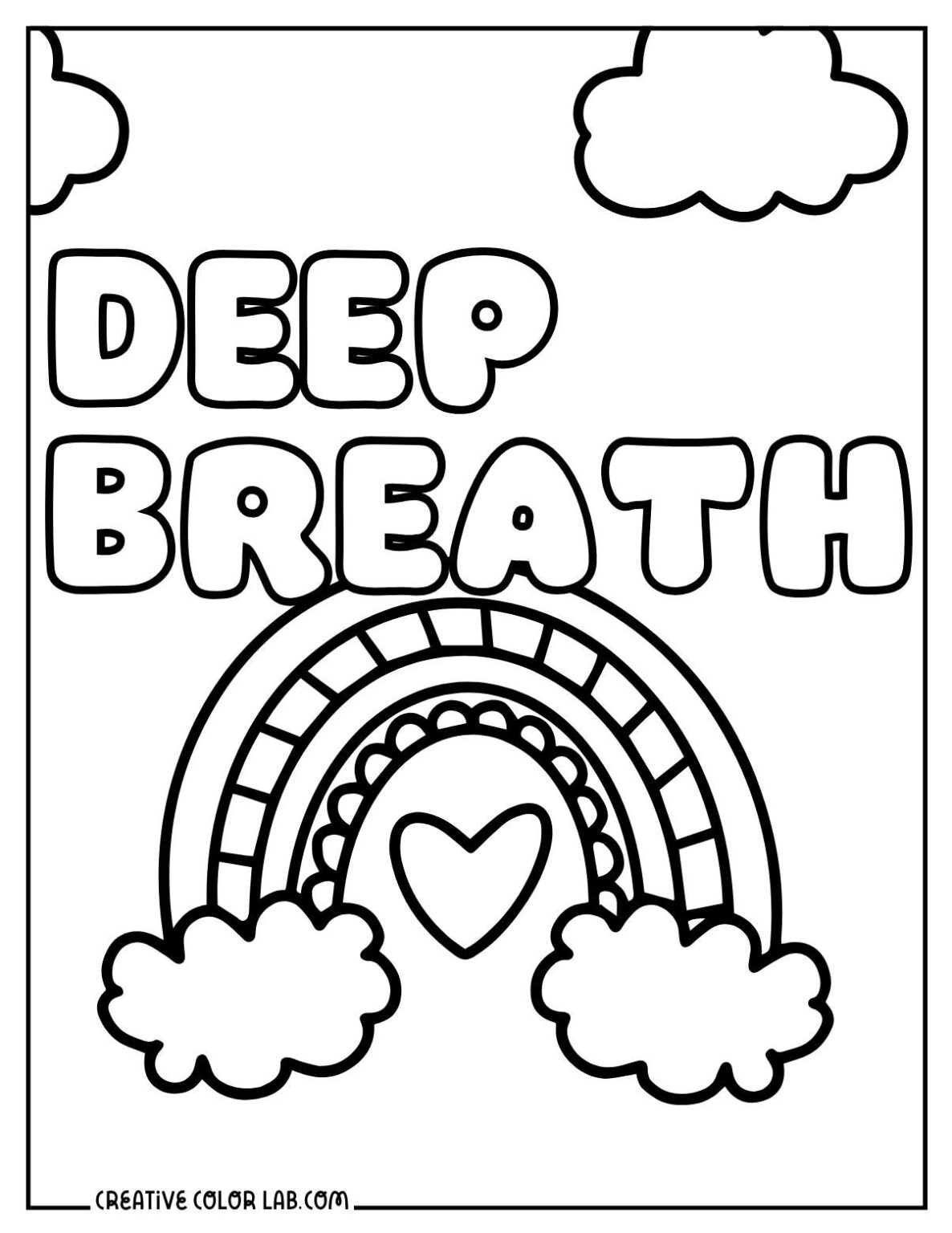 Free Mindfulness Coloring Pages | PDF Printables