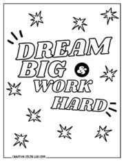 11 Motivational Coloring Pages | Free PDF Printables