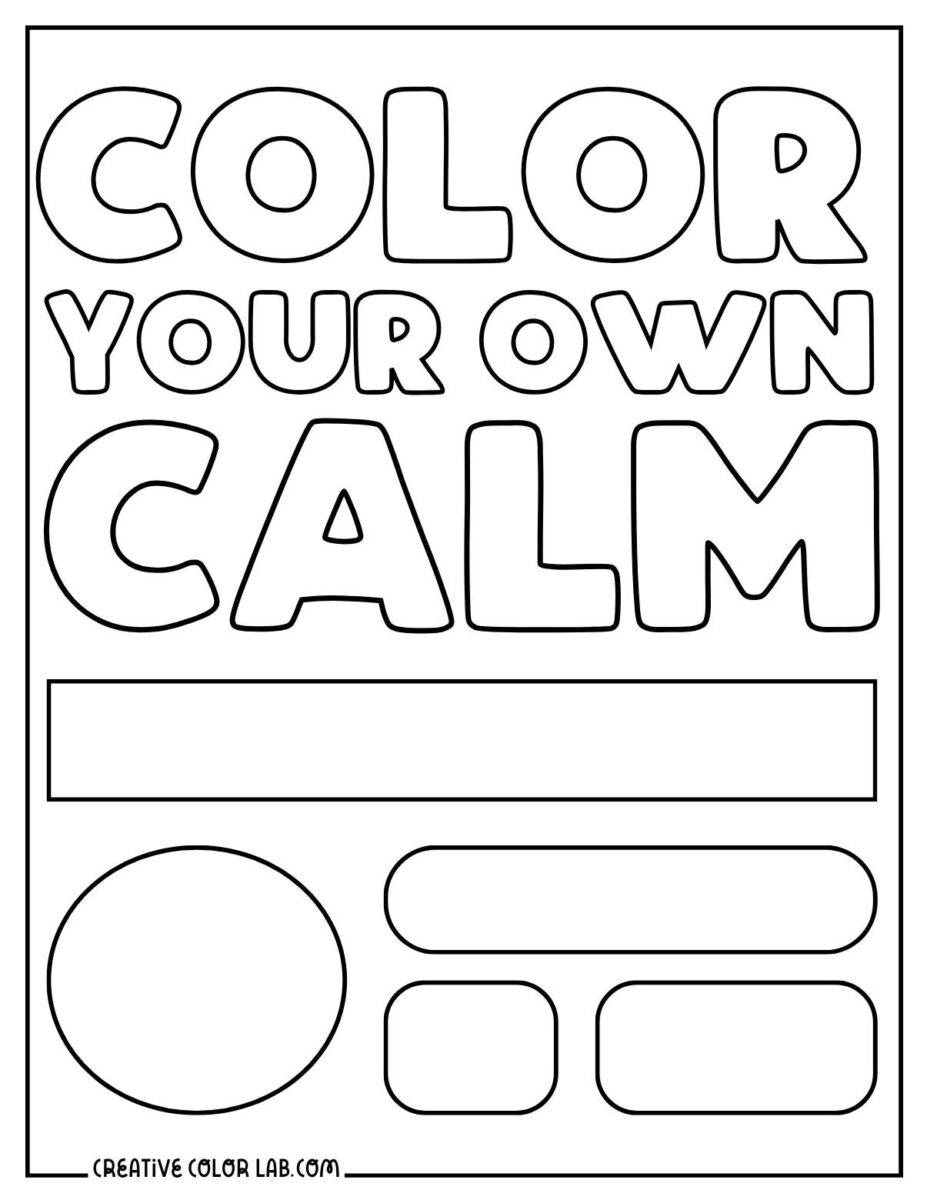 Free Mindfulness Coloring Pages | PDF Printables
