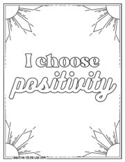 35 Positive Affirmations Coloring Pages | Free PDF Printables