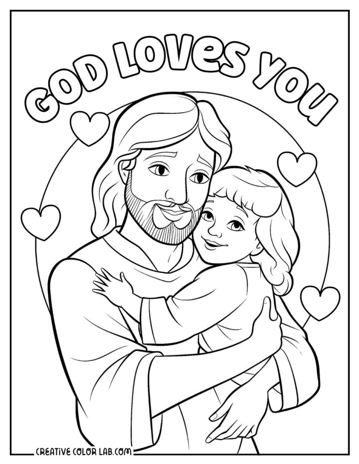 10 Uplifting God Coloring Pages | Free PDF Printables