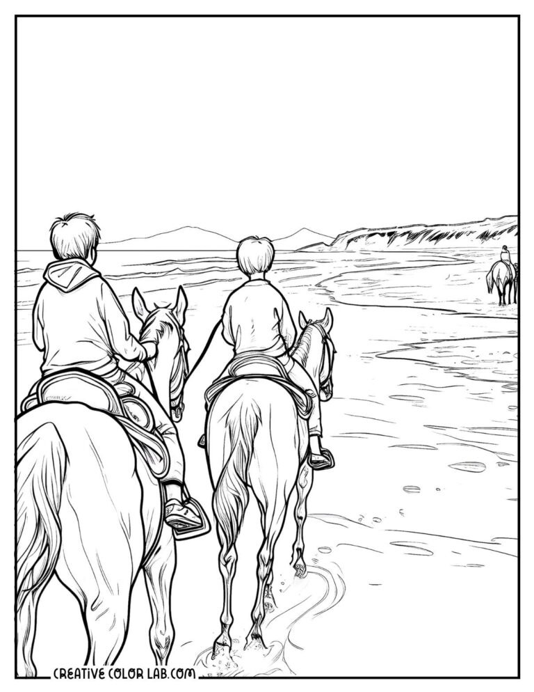 Horse Coloring Pages | Free, Printable PDFs