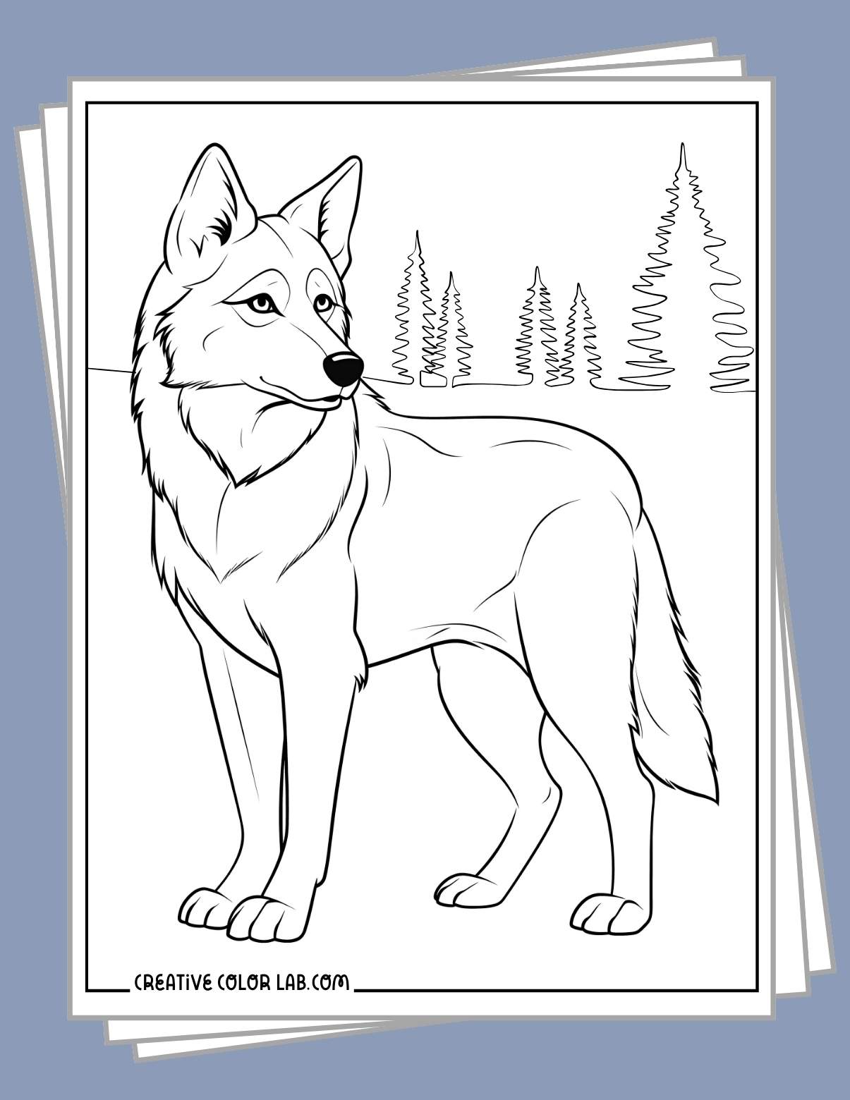 Free Husky Coloring Pages | Printable PDFs