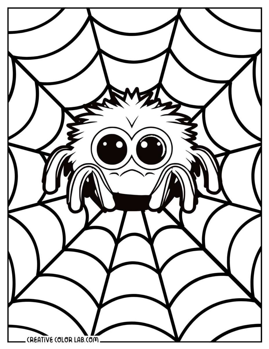 Free, Printable Tarantula Coloring Pages