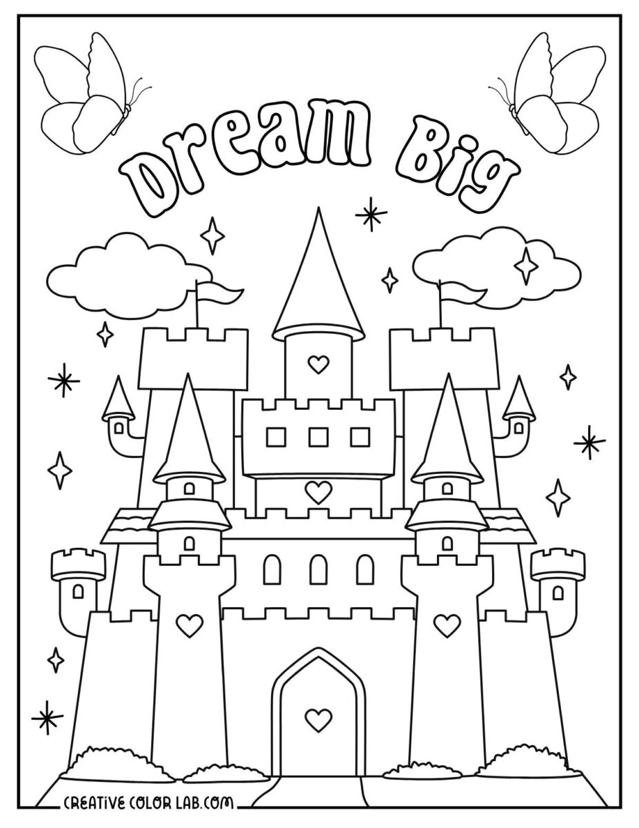 37 Inspirational Quotes Coloring Pages | Positive PDF Printables