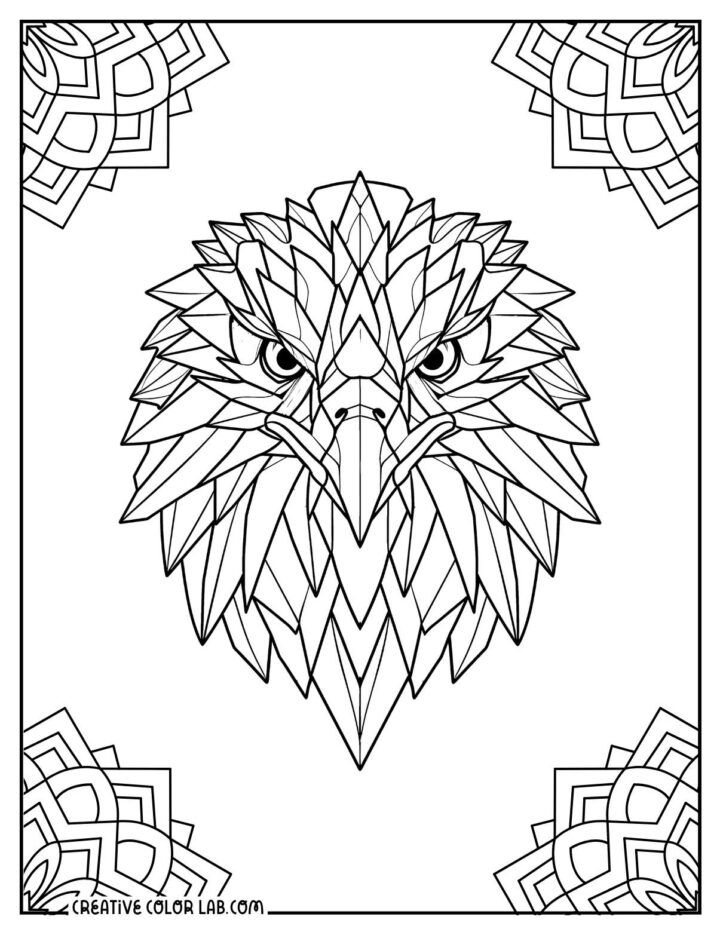 10 Eagle Coloring Pages | Free PDF Printables