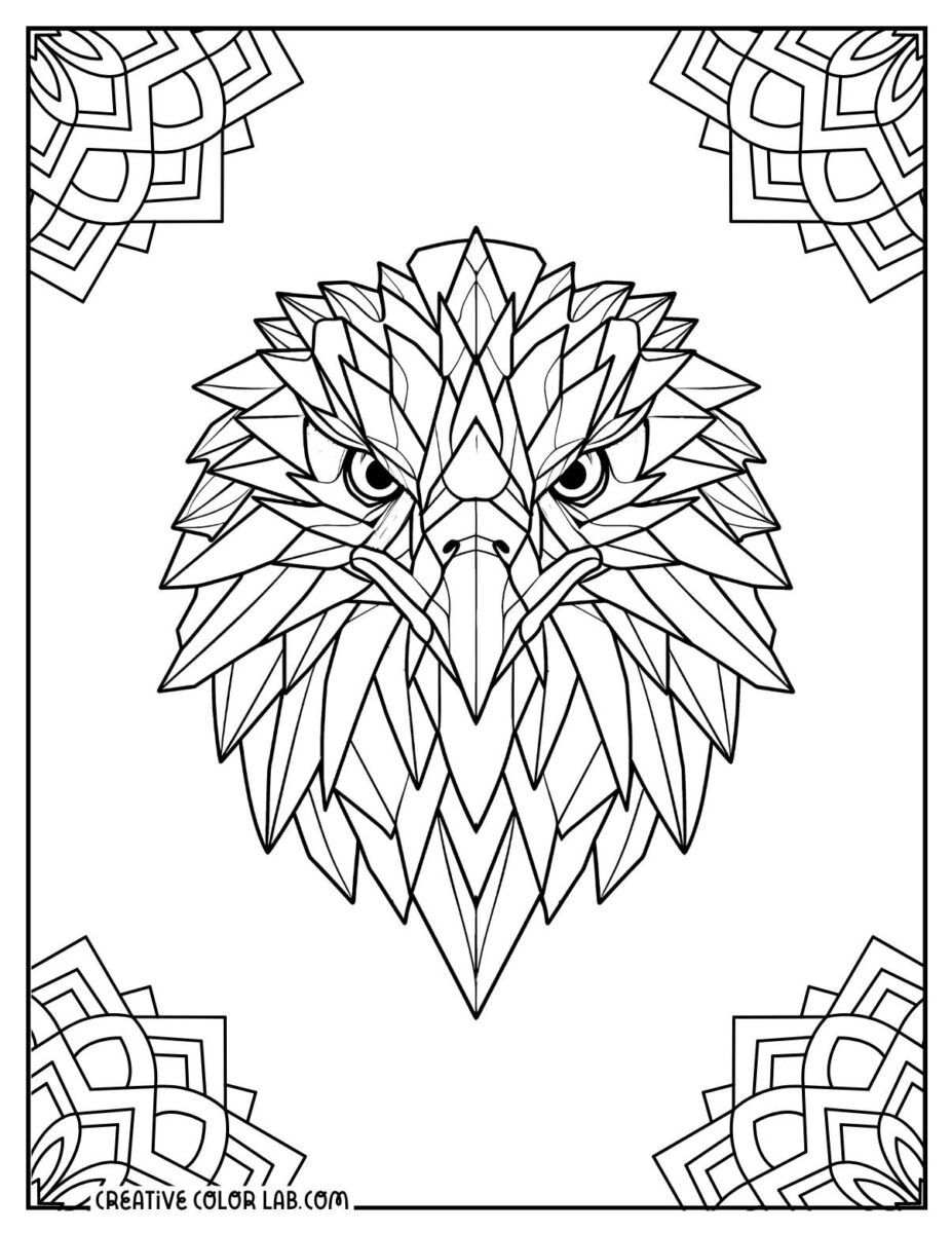 10 Eagle Coloring Pages | Free PDF Printables