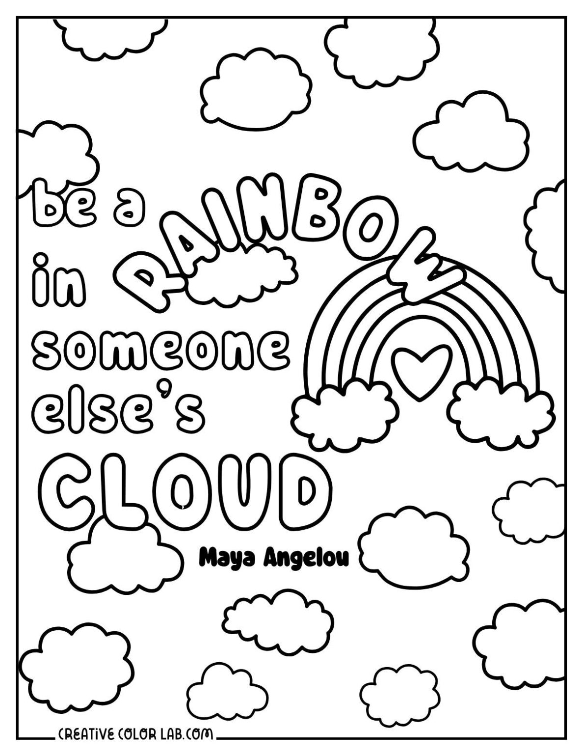 20 Coloring Pages on Kindness | Free PDF Printables