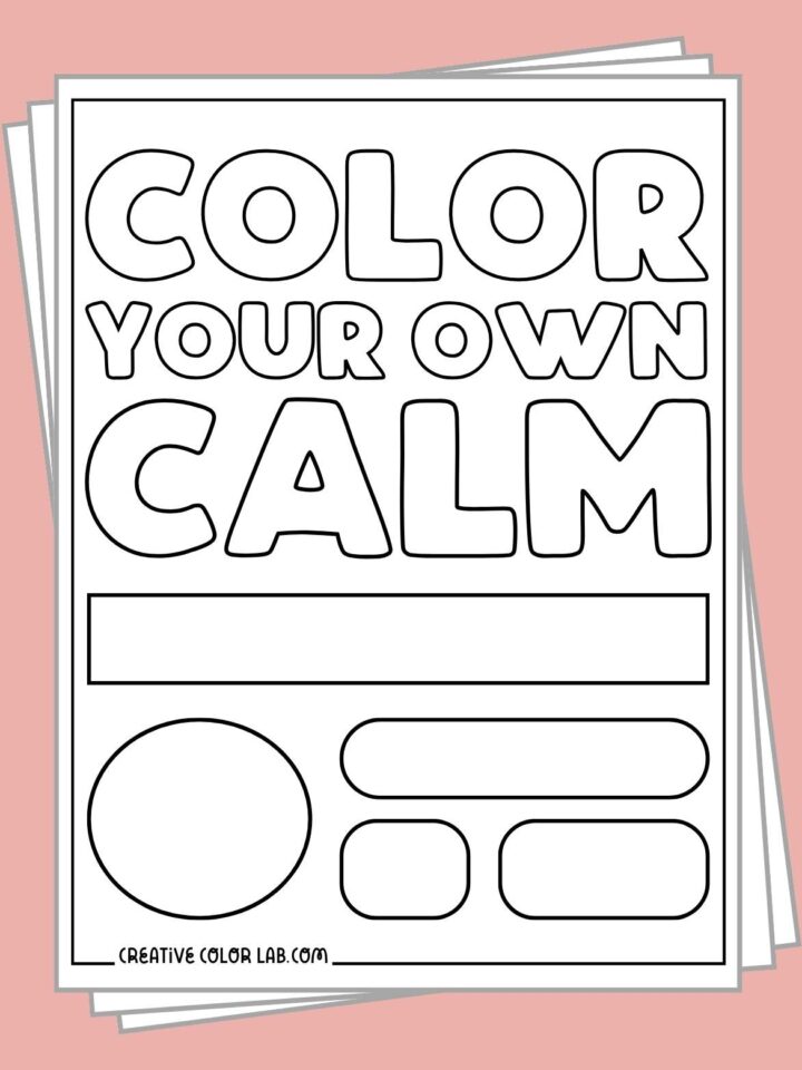 Free, Printable Black Lives Matter Coloring Pages