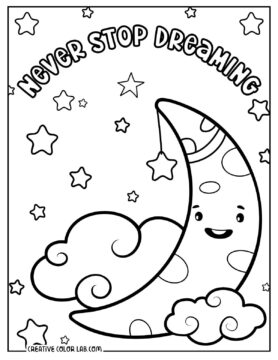 37 Inspirational Quotes Coloring Pages | Positive PDF Printables