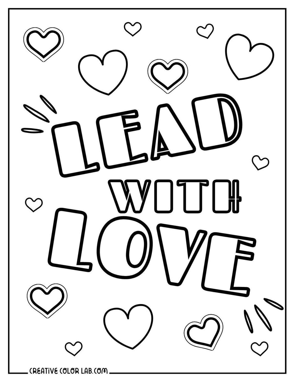 11 Free Motivational Coloring Pages | PDF Printables