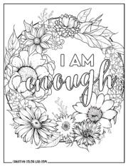 35 Positive Affirmations Coloring Pages | Free PDF Printables