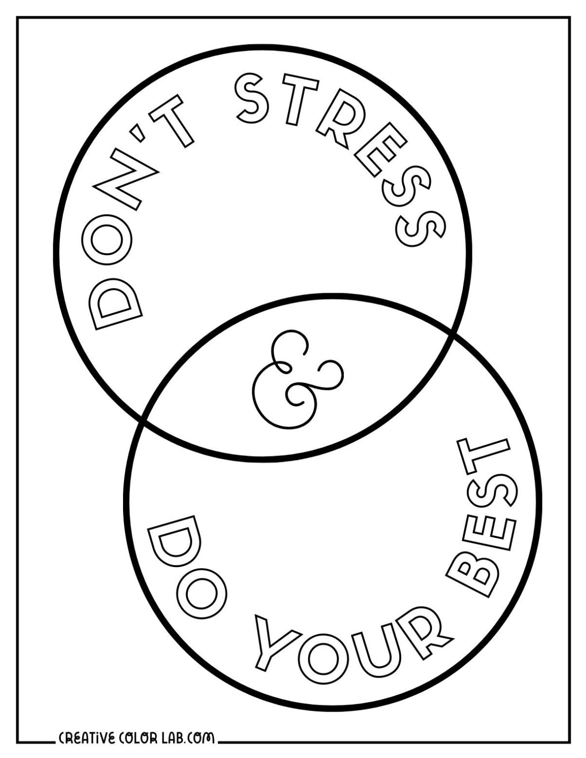 37 Inspirational Quotes Coloring Pages | Positive PDF Printables