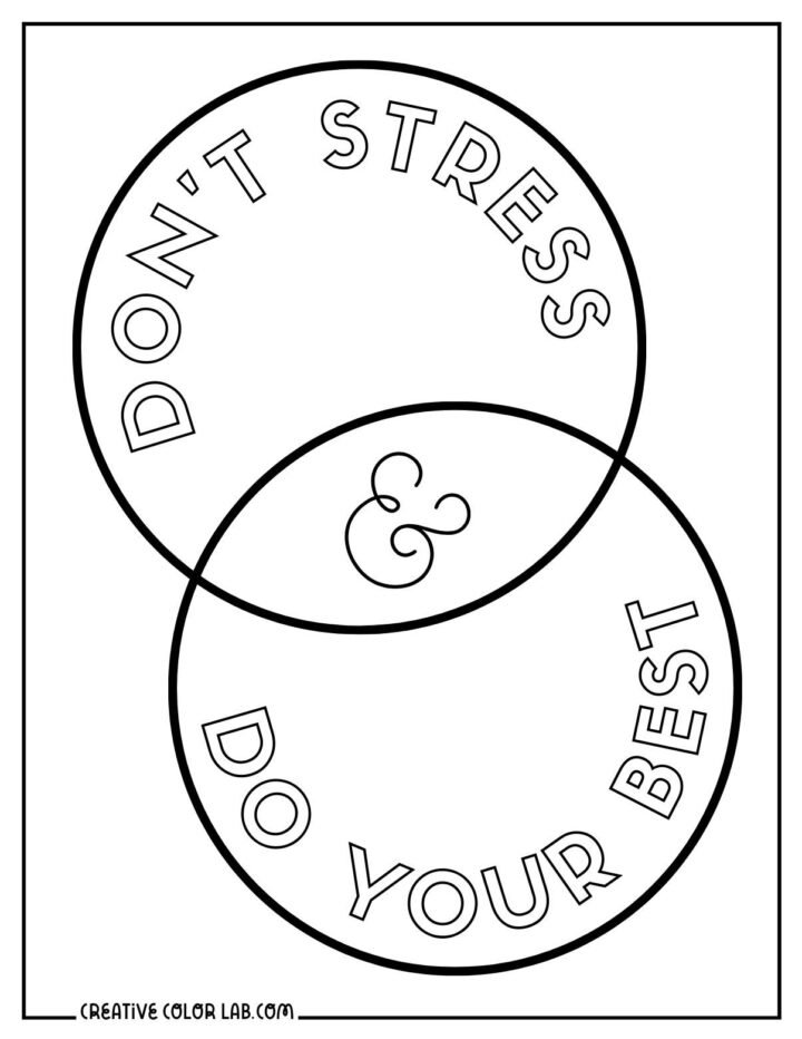 37 Inspirational Quotes Coloring Pages | Positive PDF Printables