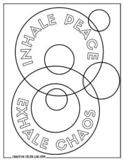 15 Meditation + Mindfulness Coloring Pages | Free PDF Printables