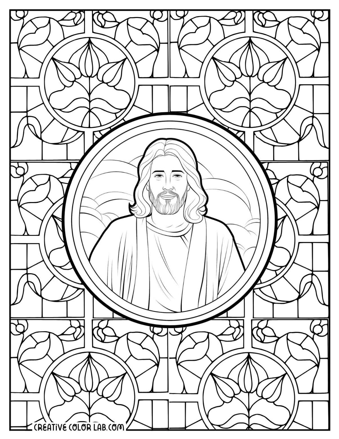 24 Jesus Coloring Pages | Free PDF Printables