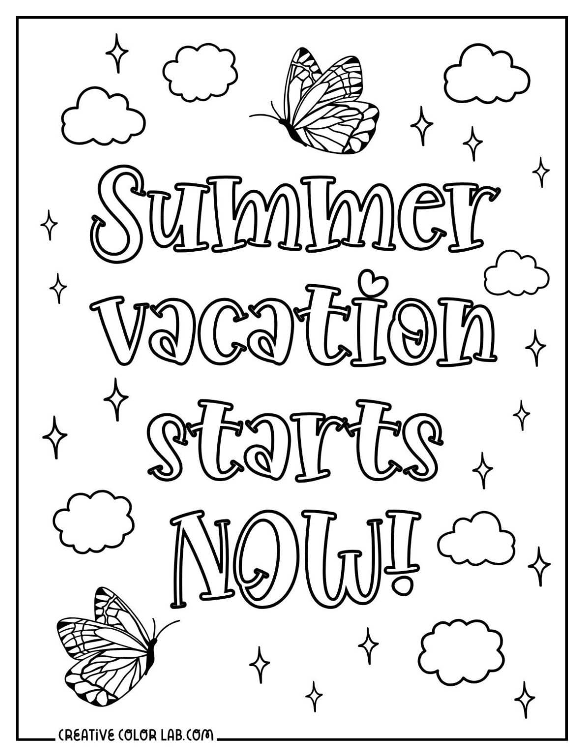 11 Last Day of School Coloring Pages Printable PDFs