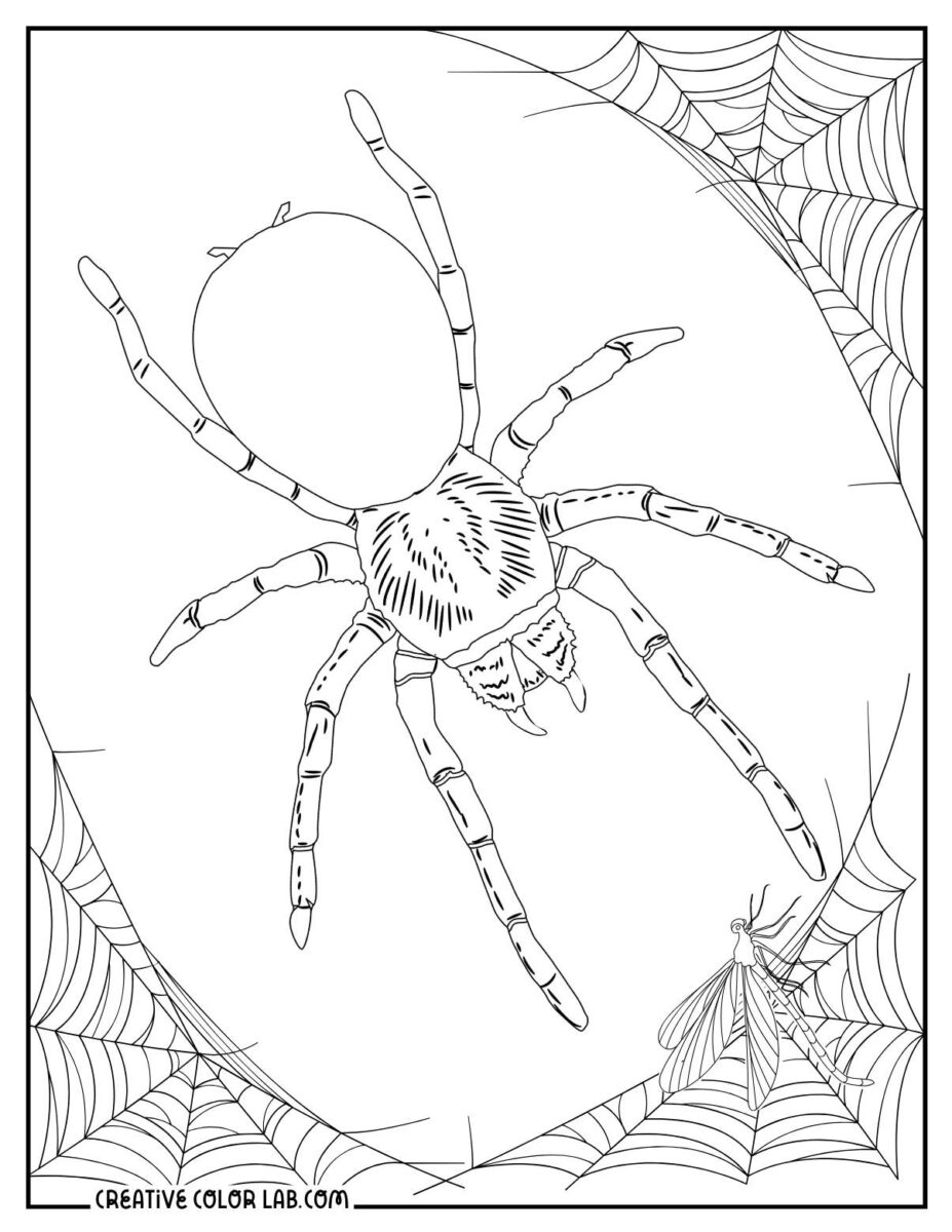 Free, Printable Tarantula Coloring Pages