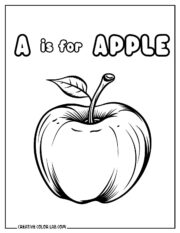 24 Apple Tree Coloring Pages | Free PDF Printables