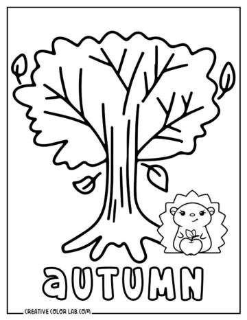 34 Printable Fall Leaves Coloring Pages | Free PDF Downloads