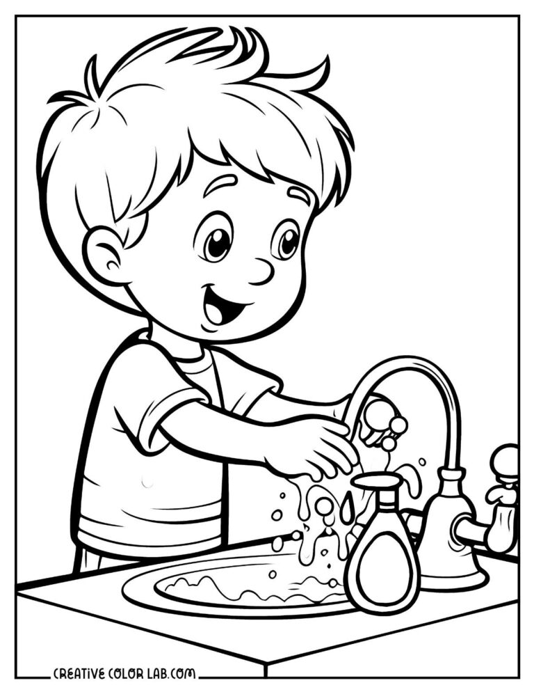 Fun, Free Toilet Training Coloring Pages