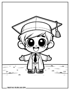 15 Graduation Coloring Pages | Free PDF Printables