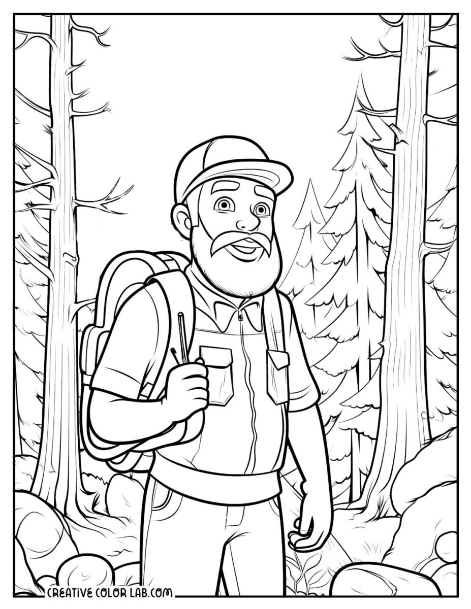 36 Coloring Pages of Trees | Free PDF Printables