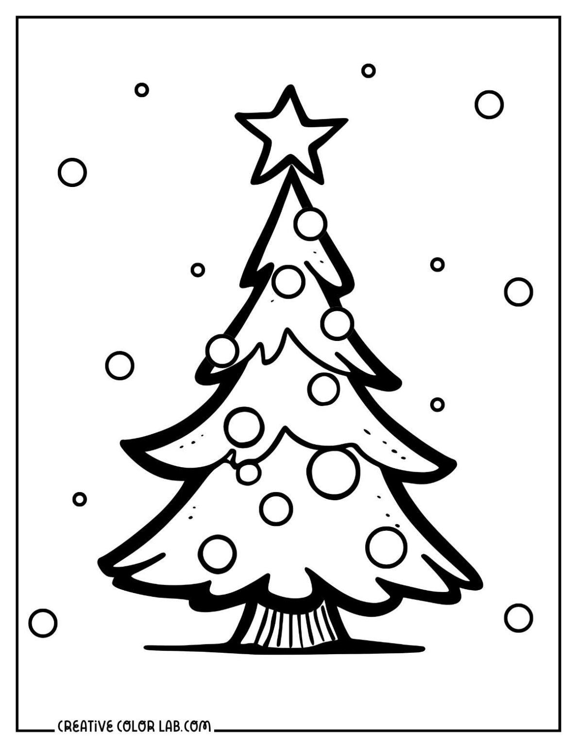 36 Coloring Pages of Trees | Free PDF Printables