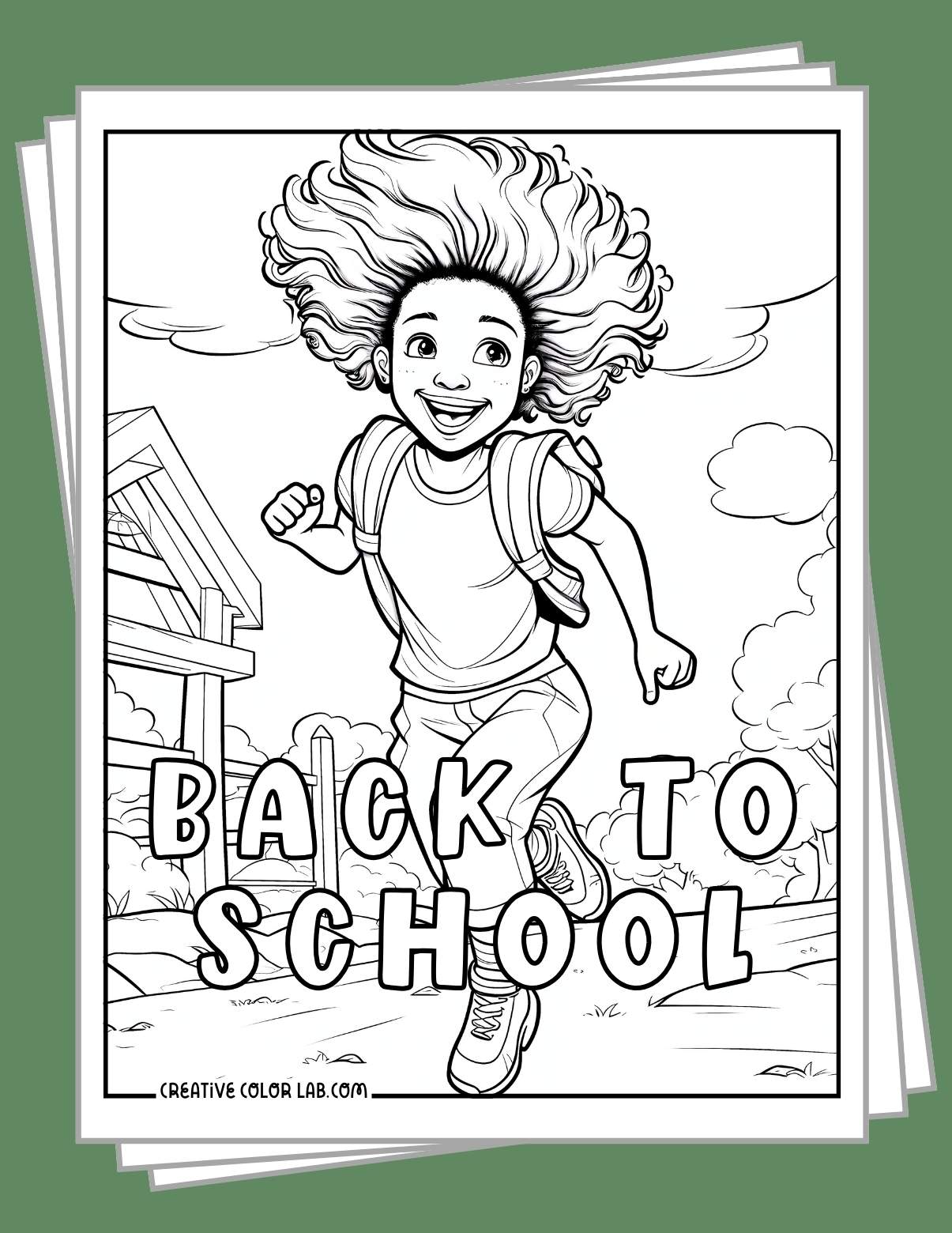 Coloring Pages For Back To School